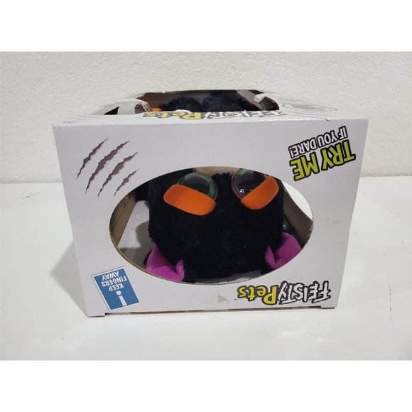 Fiesty Pets | Toys | Feisty Pets Cranky Cathy Plush Black Cat Squeeze ...